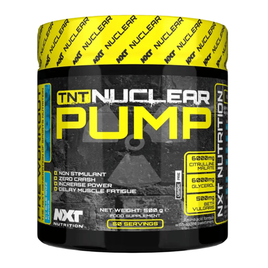 NXT Nutrition TNT Nuclear Pump 500g - 10 Reps Supplement Store